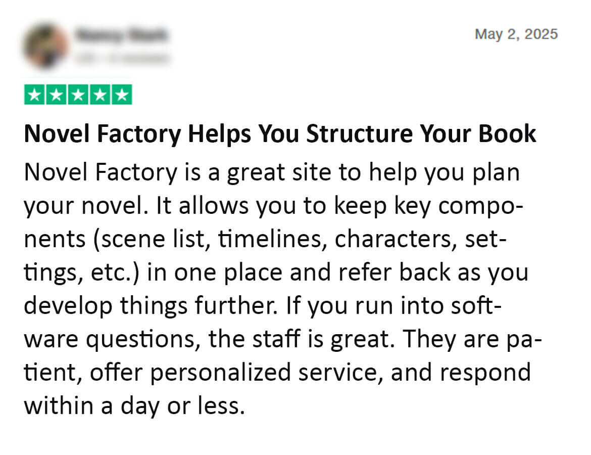 The Novel Factory Free Trial